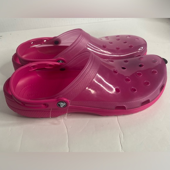 CROCS | Shoes | Nwt Crocs Classic Translucent Clog Sandals | Poshmark